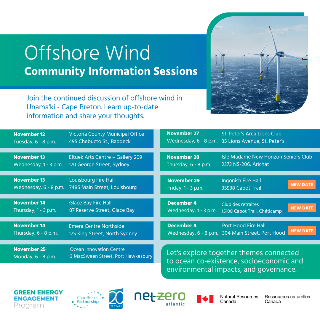 Green Energy Engagement Program - Cape Breton Partnership